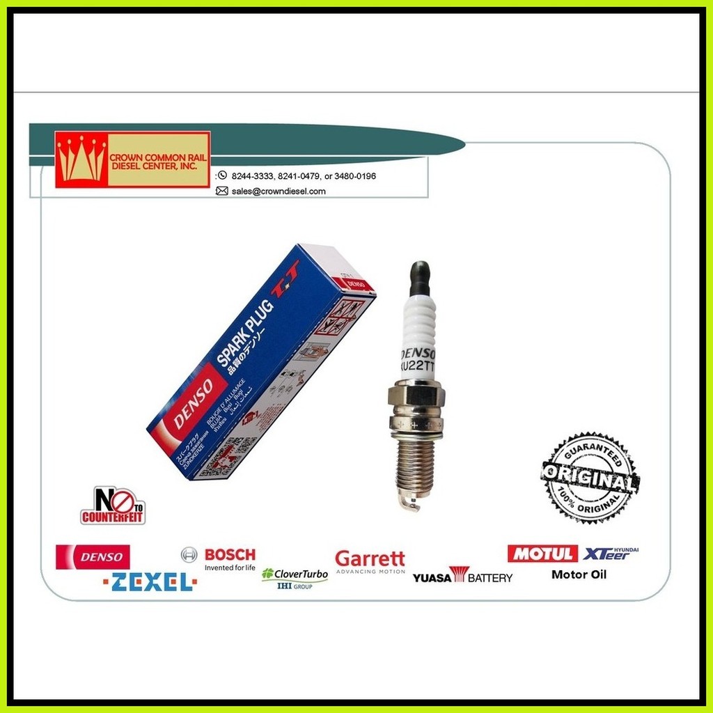 Original DENSO Spark Plug XU22TT for Toyota Avanza 2006- (per pc ...