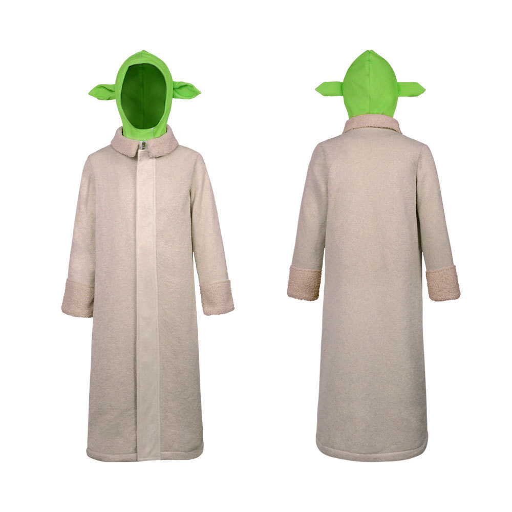 kids-adult Star Wars The Mandalorian Baby Yoda Cos Halloween Cosplay ...
