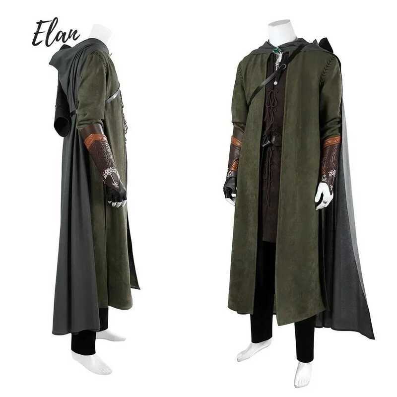 Aragorn Cosplay Costume Top Pants Cloak Accessories Outfit Full Set And ...