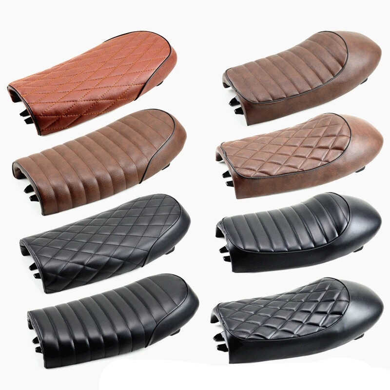 ified Motorcycle Seat Cushion Seat Straight Style Men's Straddle Seat ...