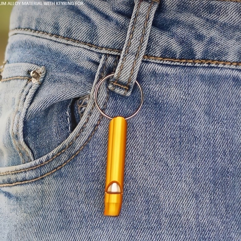 TS Emergency Survival Whistle Double Tube with Lanyard – Loud Metal ...