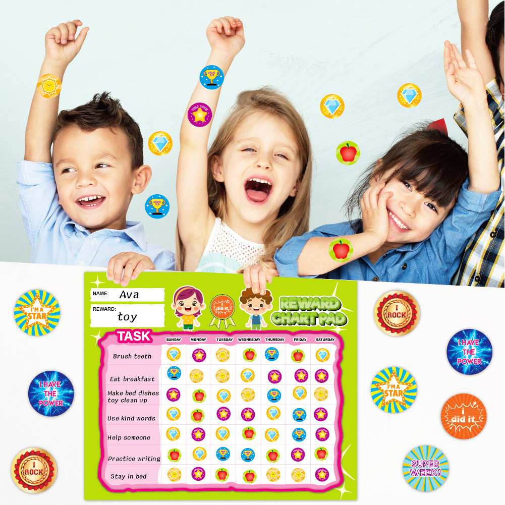 Reward Chart for Kids Potty Training Behavior Tracker Reusable ...