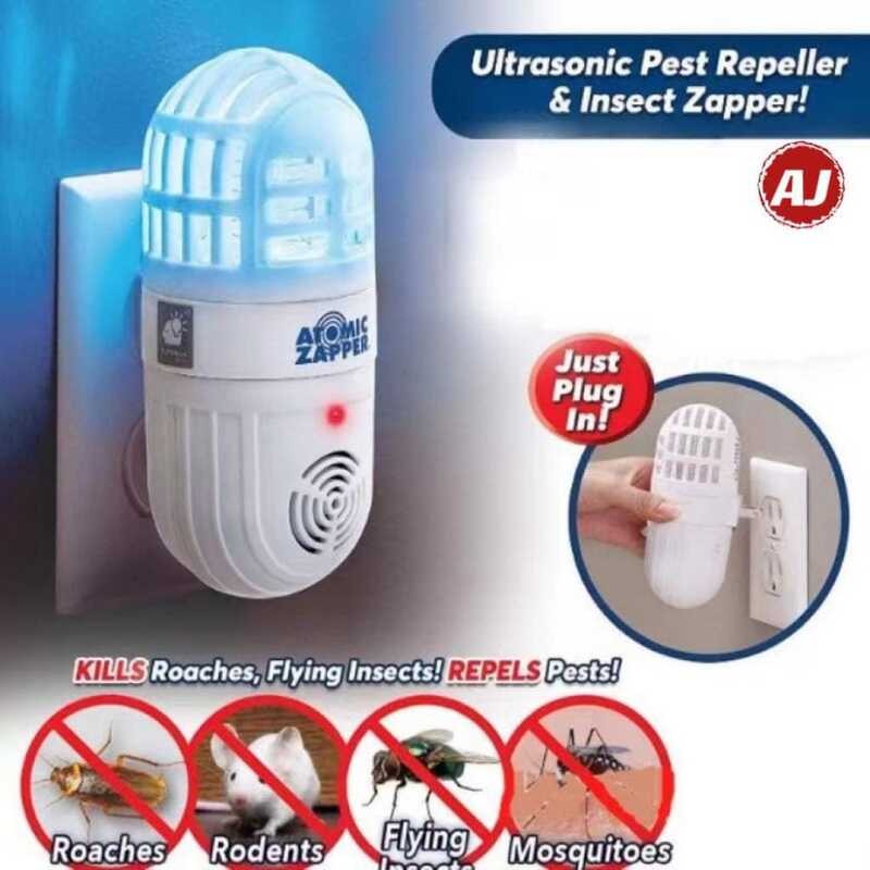 Ultrasonic Atomic Zabber Pest Control Kills Fying Insect Mosquito,Roach ...