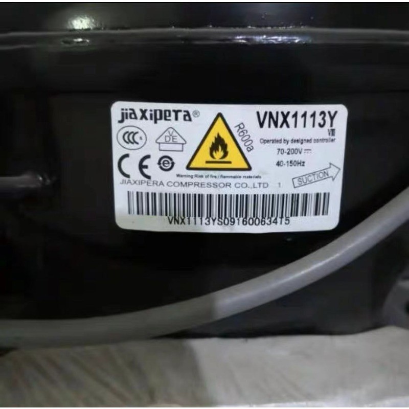 Jiaxipera Inverter Refrigerator Compressor VNX/VTB1113 VTH1116 1113Y ...