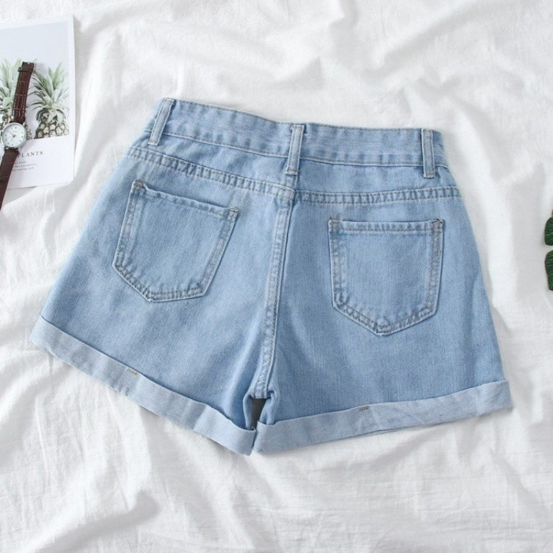 MISS SUMEY S-6XL (25-39) Plus Size Women Korean High Waist Jeans ...