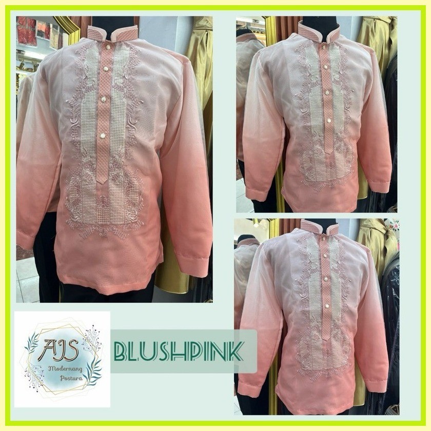 Barong Mono Chinese Collar | Shopee Philippines