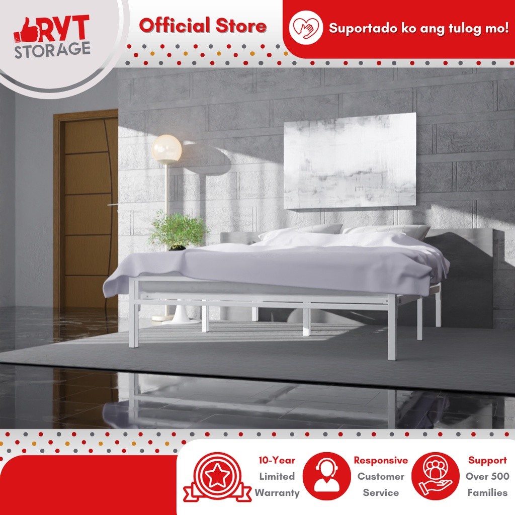 RytStorage Ben Bed Bold Series QUEEN Size Single Bed Frame (applicable ...