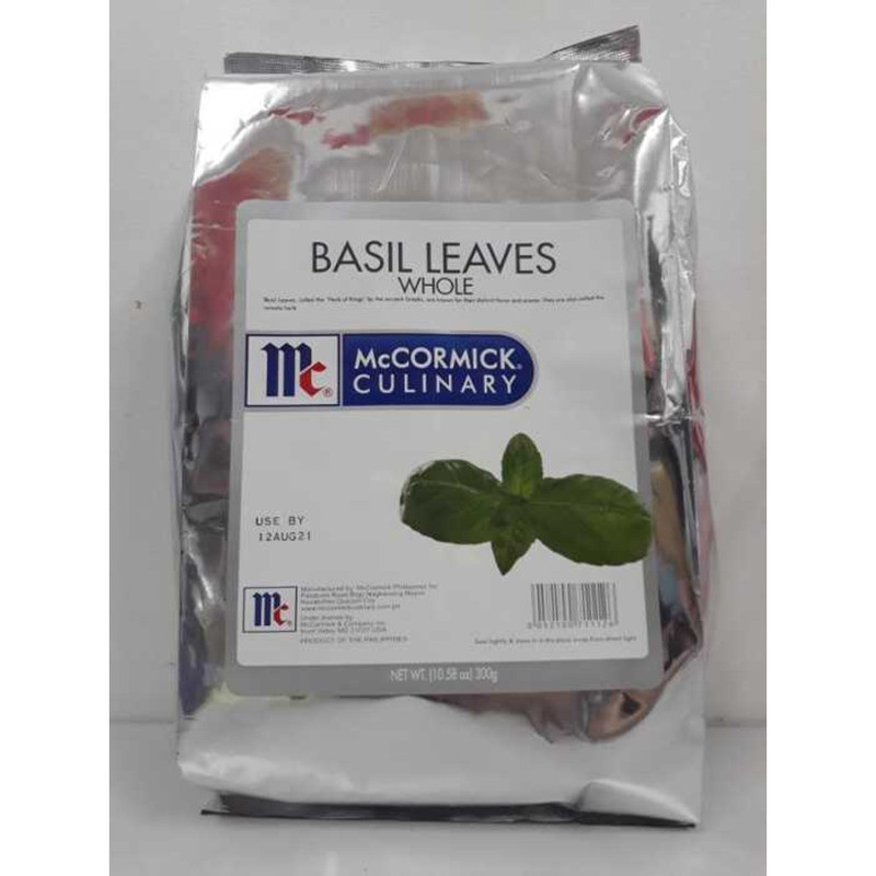 COD Mccormick Basil Leaves Whole 300G 9Be | Shopee Philippines