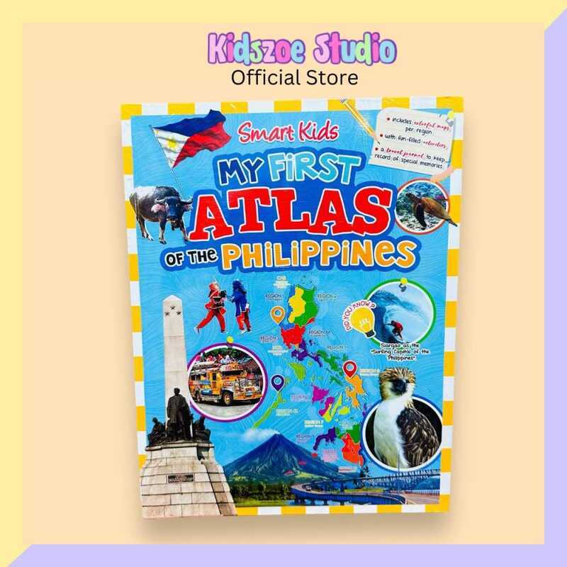 Smart My First ATLAS Of The Philippines Learning Activity For Kids ...