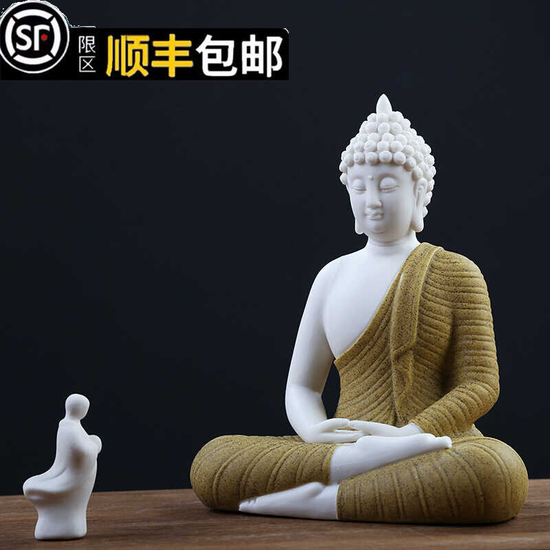 Sakyamuni Buddha Statue Thai Buddha Statue Sitting Table New Chinese ...