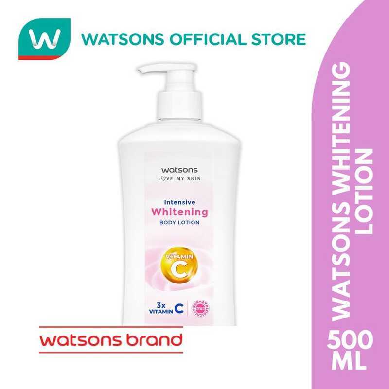 WATSONS Love My Skin Intensive Whitening Body Lotion 500Ml | Shopee ...