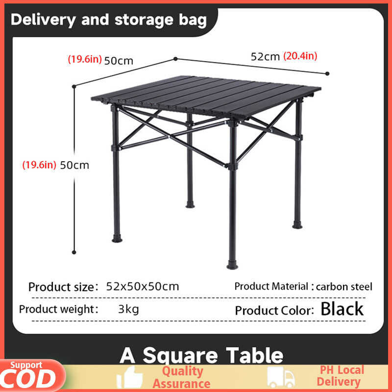 Foldable Table Multifunction Outdoor Folding Tables Camping Barbecue ...
