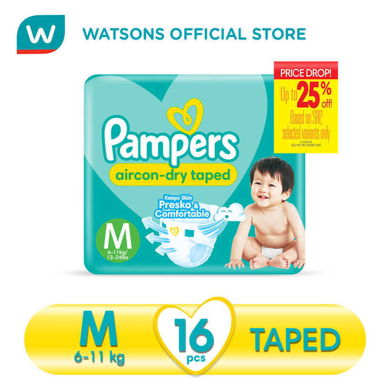 Pampers® Baby Dry Diapers Medium 16S 0Dd | Shopee Philippines