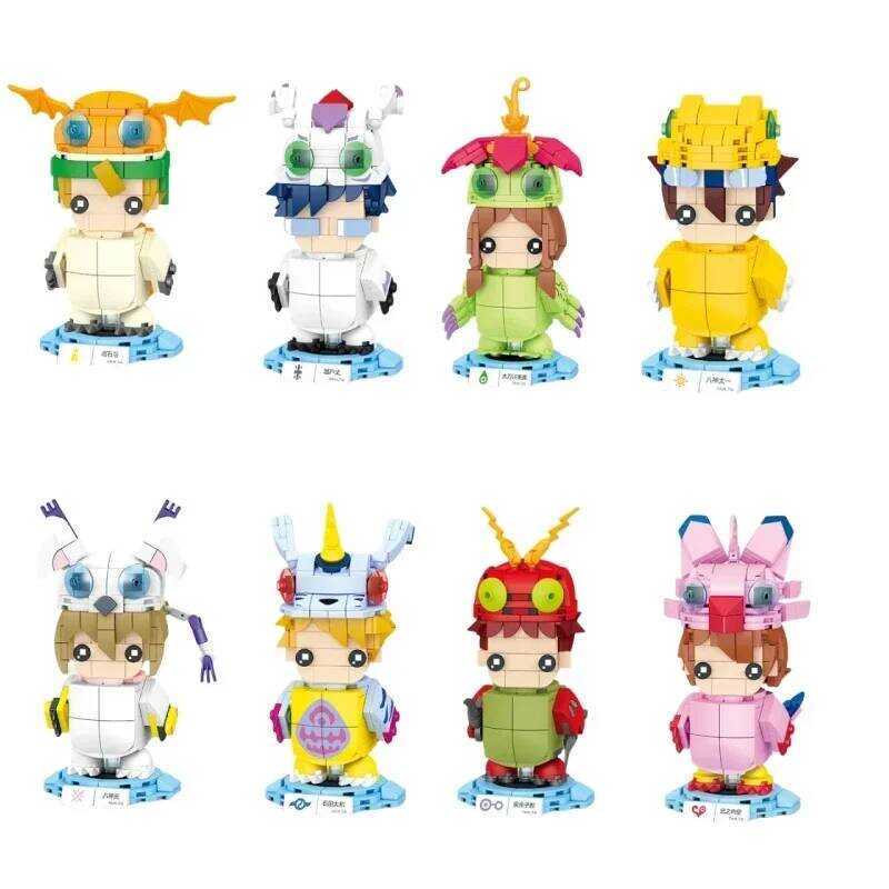 SEMBO BLO Digimon Adventure Anime Block Action Doll Model Garudamon ...