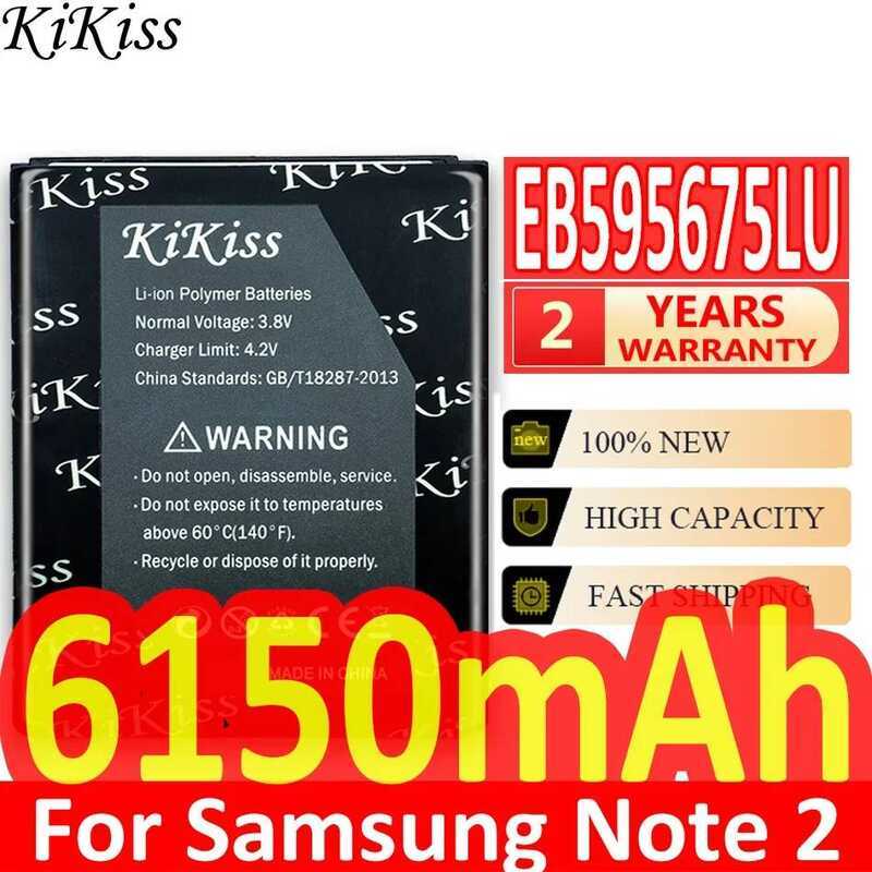 Battery EB595675LU 6150mAh For Samsung Galaxy Note 2 II N7100 N7105 ...