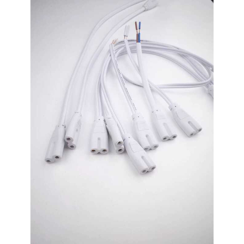T4T5T8 Wire Connector LED Tube Docking Double-Head Power Extension Cord ...