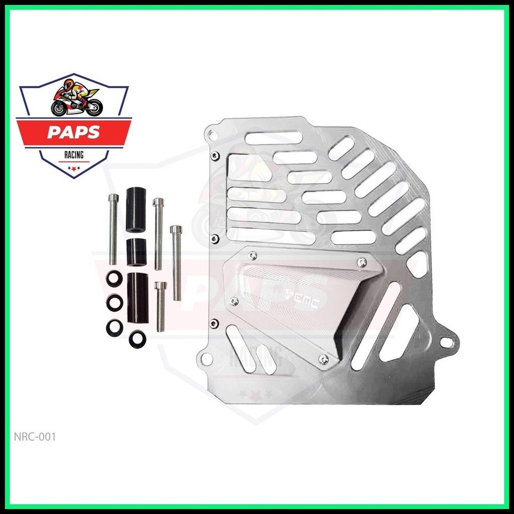 MOTORCYCLE FULL CNC RADIATOR COVER NMAX/AEROX155 V1 (NRC-001) | Shopee ...