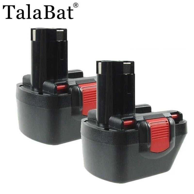 4 12V 2.8/3.8/5.0Ah Ab Replacement Battery For BOSCH GSR Bat049 Bat139 ...