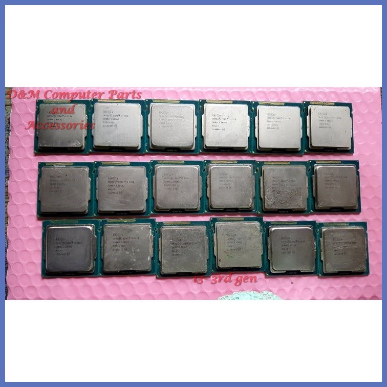 ¤ INTEL PROCESSOR- i3 2nd & 3rd gen (LGA 1155) | Shopee Philippines