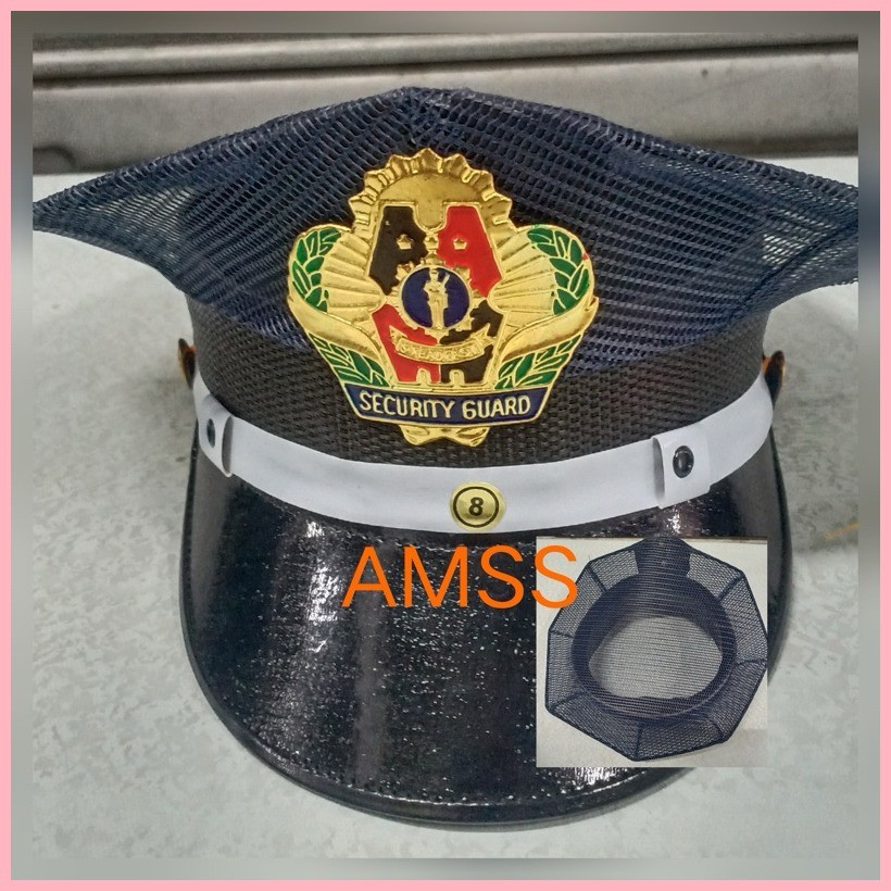 Pershing Cap for Security Guard | Shopee Philippines
