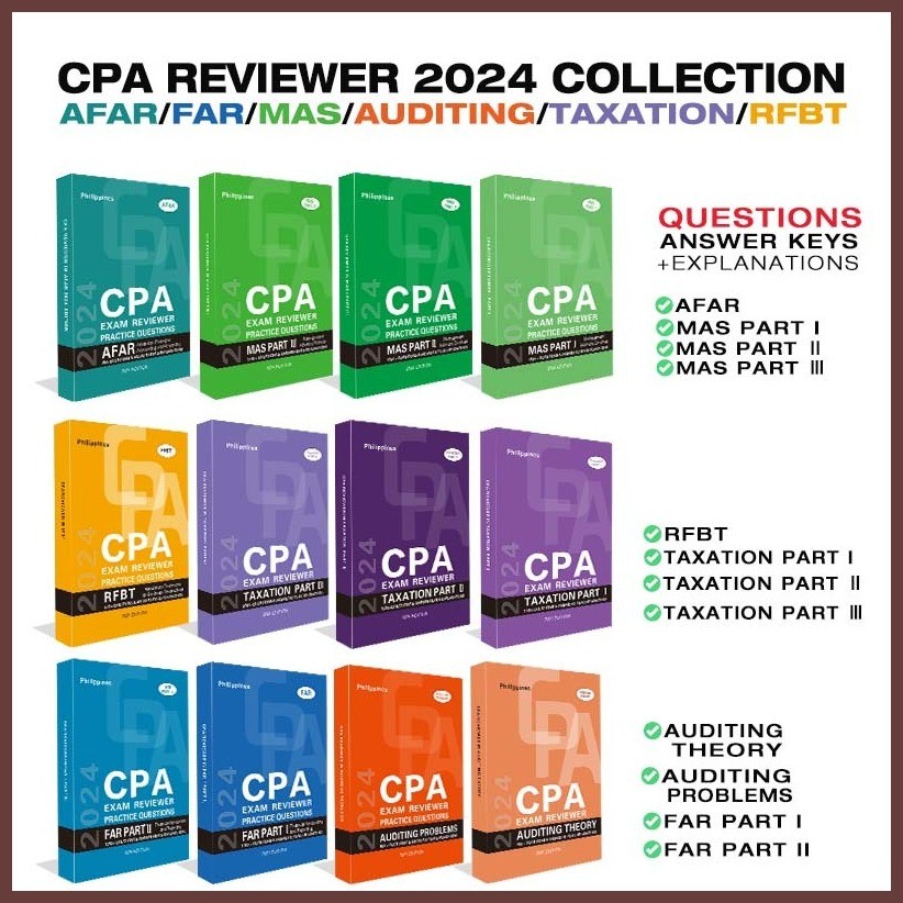 ⊕ ↘ CPA Reviewer In TAXATION Part (1600 + QUESTIONS & ANSWER KEYS ...