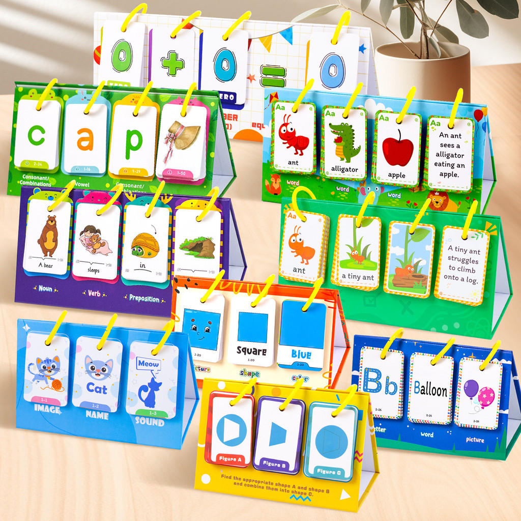 English Card Kids Learning 129Pcs Educational CVC Spelling Words Flash ...