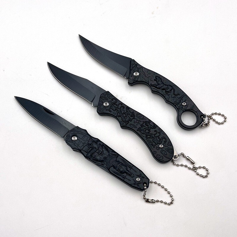 Outdoor Folding Multi-Functional Survival Portable Mini Self-Defense ...