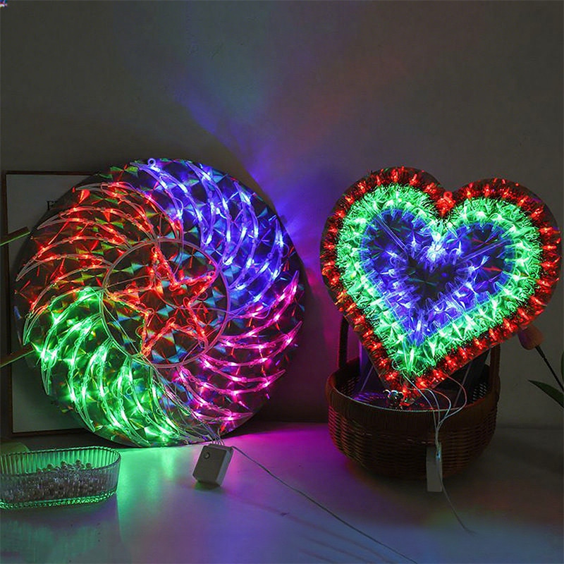Christmas Lantern Light Waterproof Outdoor Parol Multicolor LED Star ...