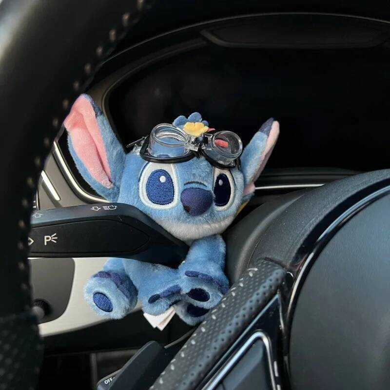 Plush Car Gear Shift Pendant Car Interior Decor Accessories Cute ...