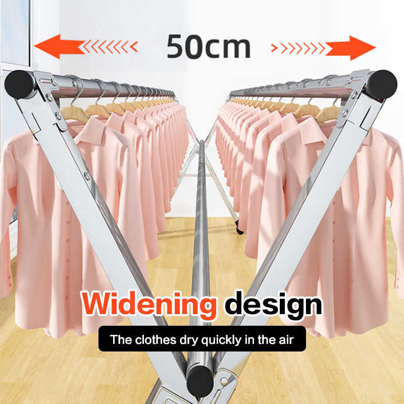Foldable 120-240Cm Drying Rack Sampayan Ng Damit Stainless Clothes ...