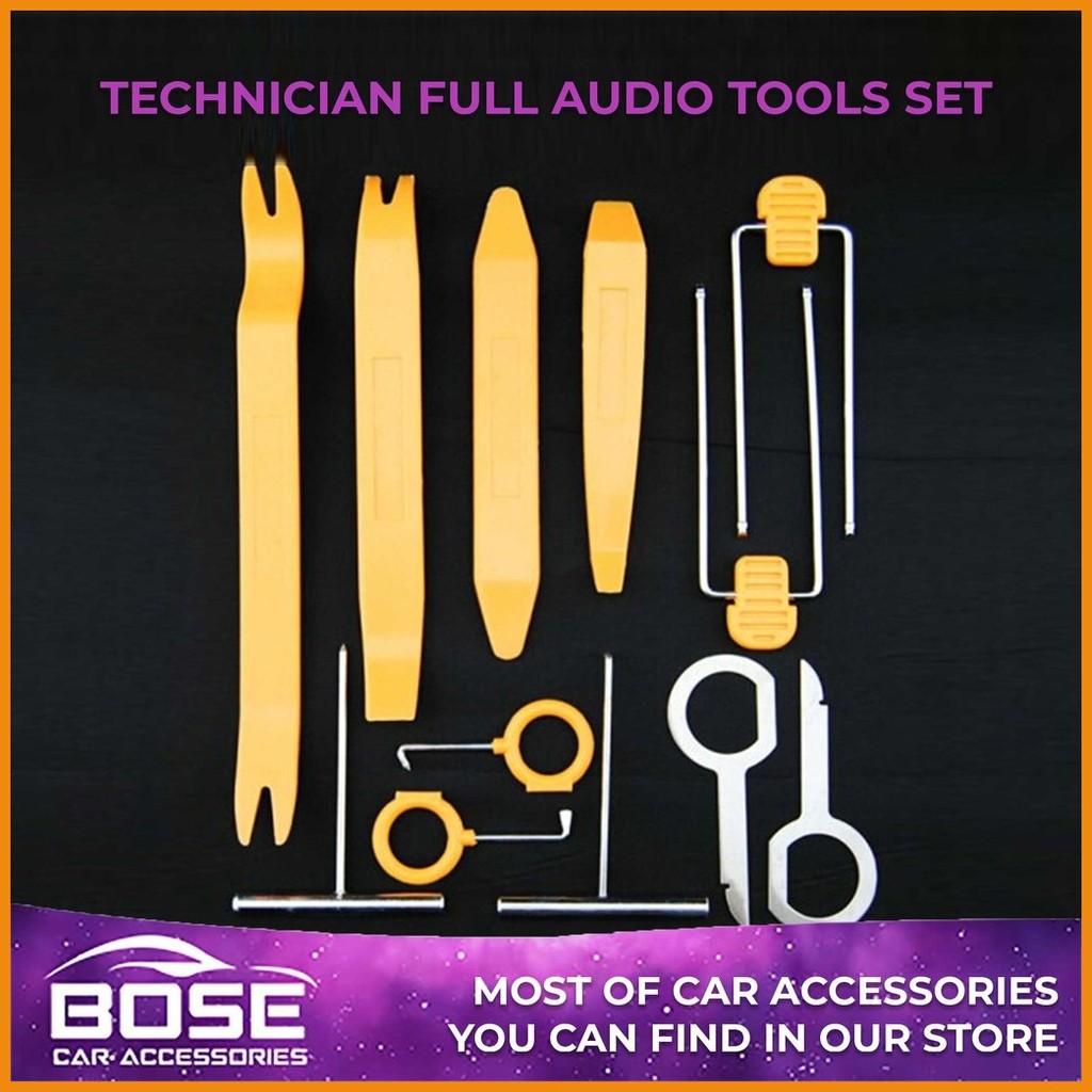 12 Pcs / Full Set Audio Tool Set Car Stereo Installation Kits Dent ...