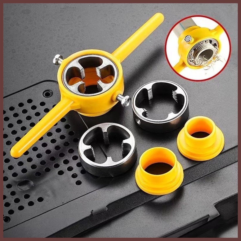 6PCS Specialized Plastic Pipe Threading Mold, External Threading ...