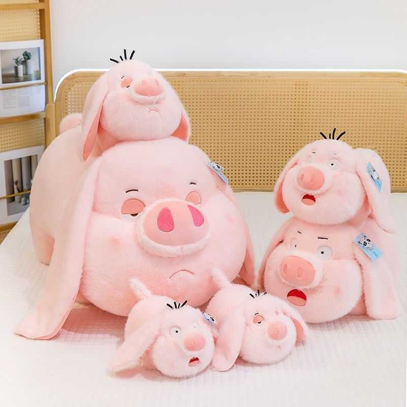 Nezha Merchandise Taiyi Real Life Pig Ride Plush Toy Cute Flying Pig ...