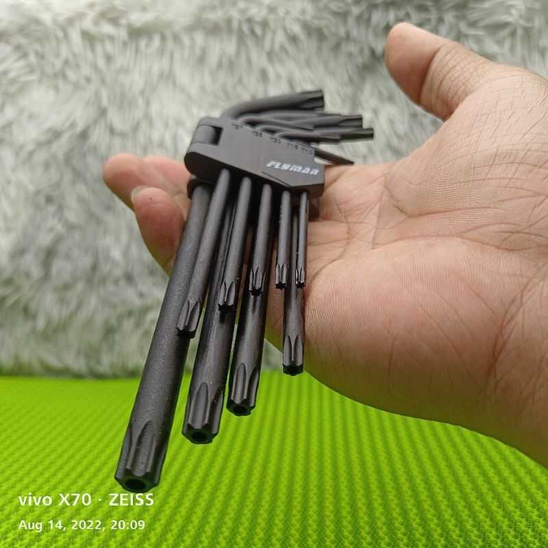 ALLEN WRENCH SET ORIGINAL FLYMAN BRAND FLOWER TYPE 1Ba | Shopee Philippines