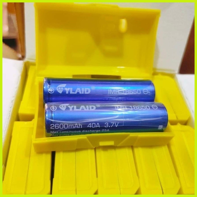 2x CYLAID Blue 18650 2600mah legit 40a (1Pair) | Shopee Philippines