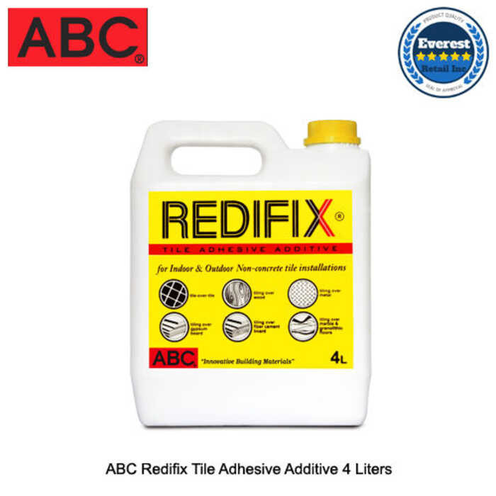 ABC Redifix Tile Adhesive Additive 4L 77D | Shopee Philippines