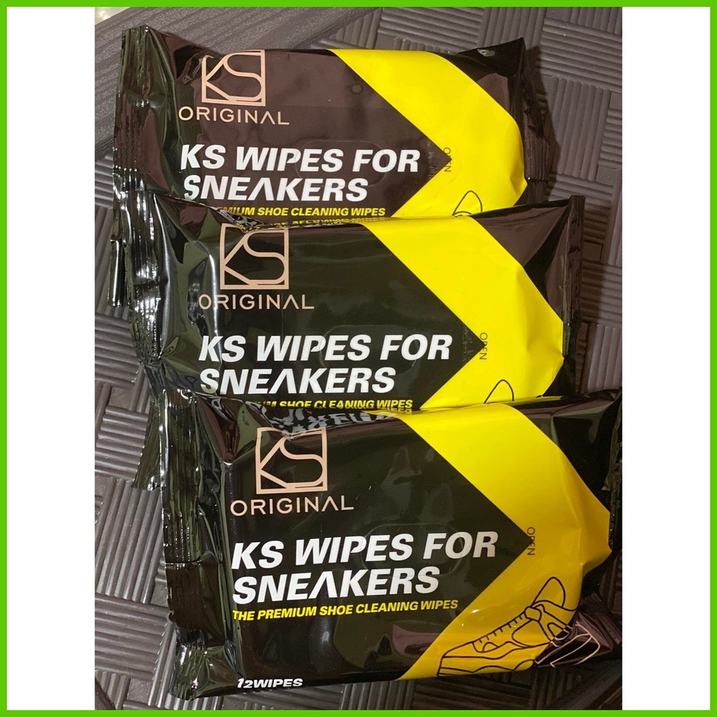 KS ORIGINAL WIPES Sneakers Wipes Disposable Sneakers Cleaning Wet Wipes ...
