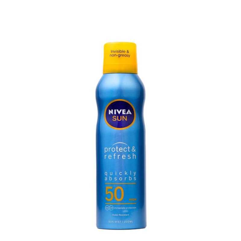 NIVEA Sun Protect & Refresh Spray Sunblock With SPF 50, 200Ml 870 10F ...