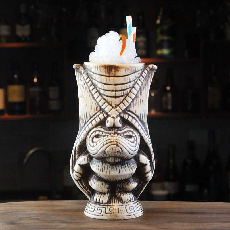 Ceramic Mask Tiki Creative TIKI MUG i Hawaiian Cocktail Martini Cup ...