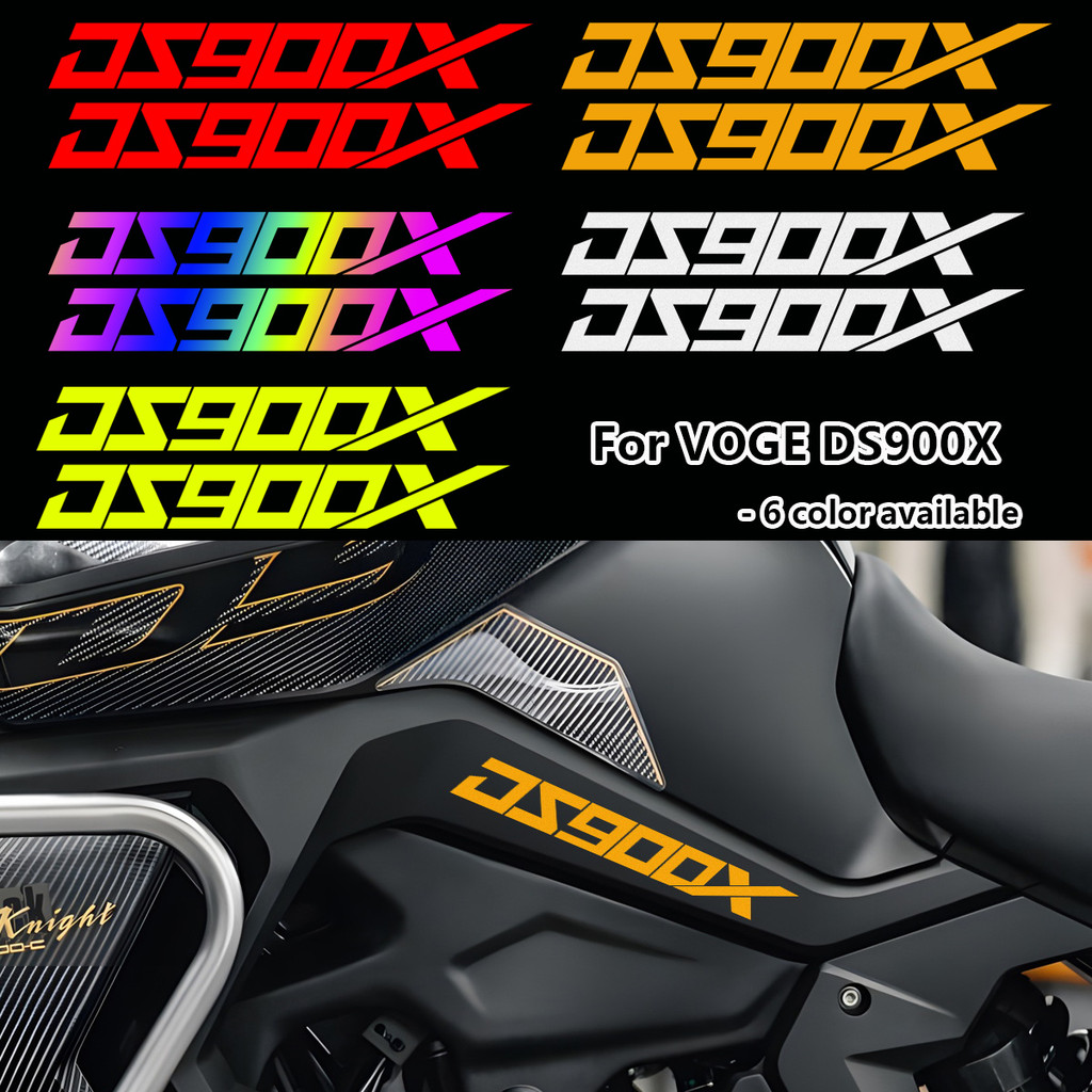 For VOGE DS900X 900 DSX Reflective Motorcycle Stickers Moto Motorcross Body Helmets Fuel Tank ...