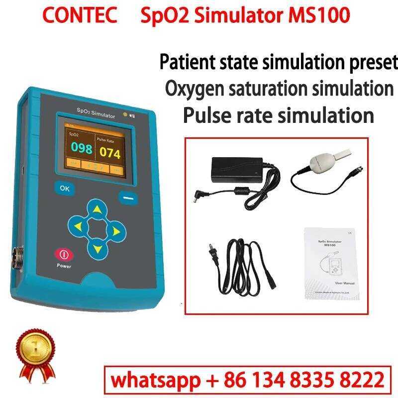 CONTEC Ms100 Spo2 Simulator,Pulse Oximeter Accuracy Oxygen Saturation ...