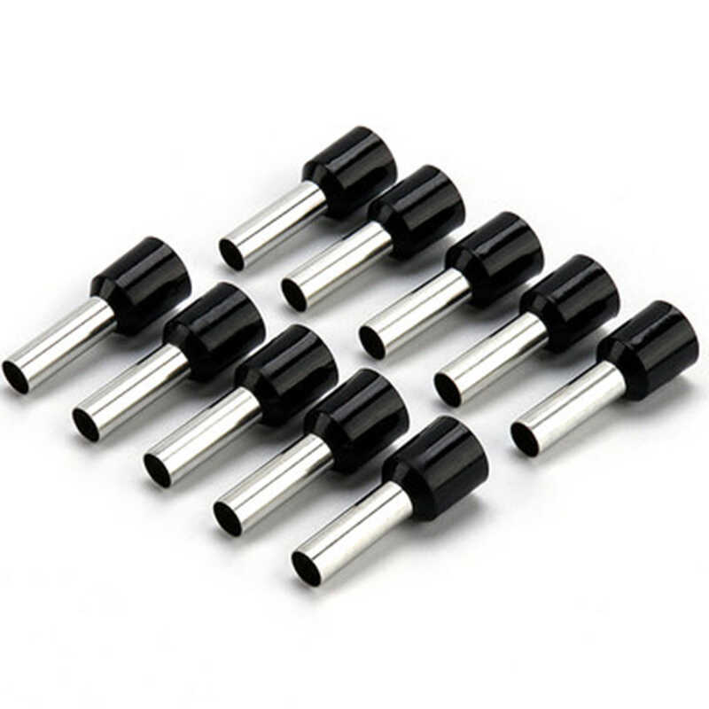 SK 100Pcs Ferrule Electrical Connector Wire End Crimp Wire Terminal ...