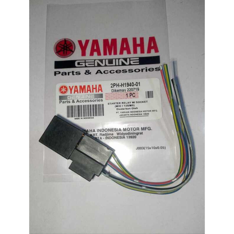 LY Yamaha Genuine Starter Relay With Socket For Mio I 125 | Shopee ...