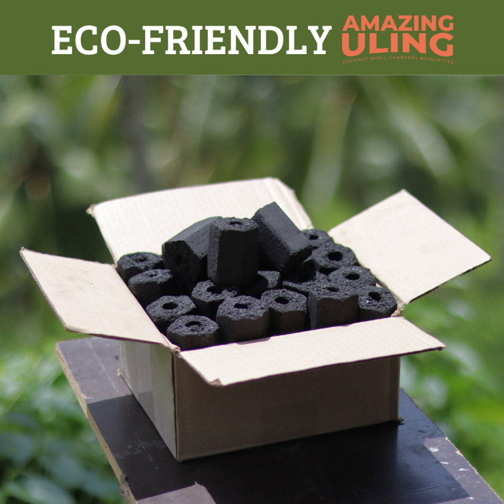 2kg Eco-Friendly AMAZING ULING Coconut Shell Charcoal Briquettes ...