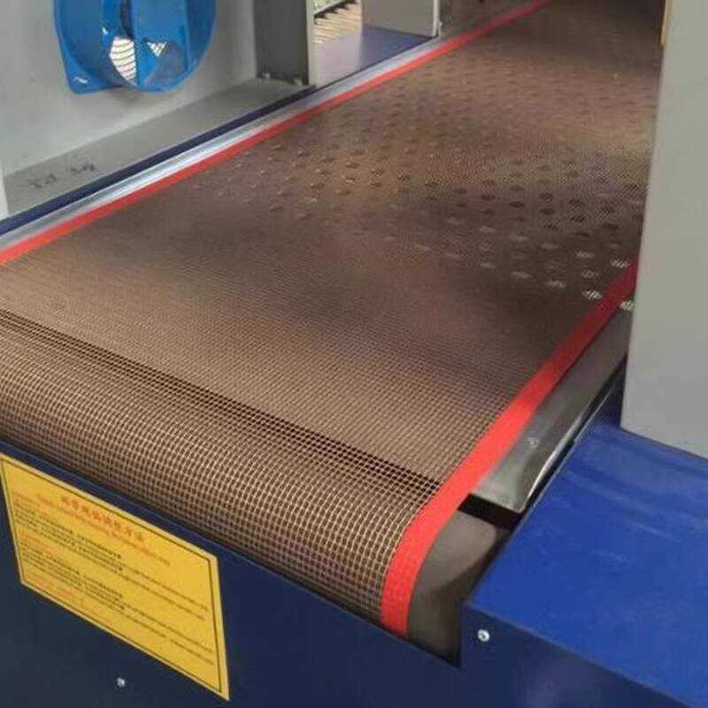 High Temperature Resistant Transmission Teflon Conveyor Belt UV Light ...
