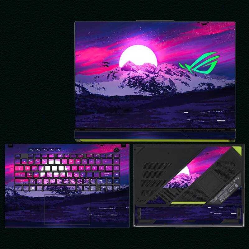 Laptop Stickers For ROG Strix Scar 16/18 G634j G834j Vinyl Sticker For ...