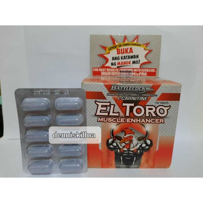 EL TORO MUSCLE ENHANCER SOLD BY 10 CAPSULES Cbc | Shopee Philippines