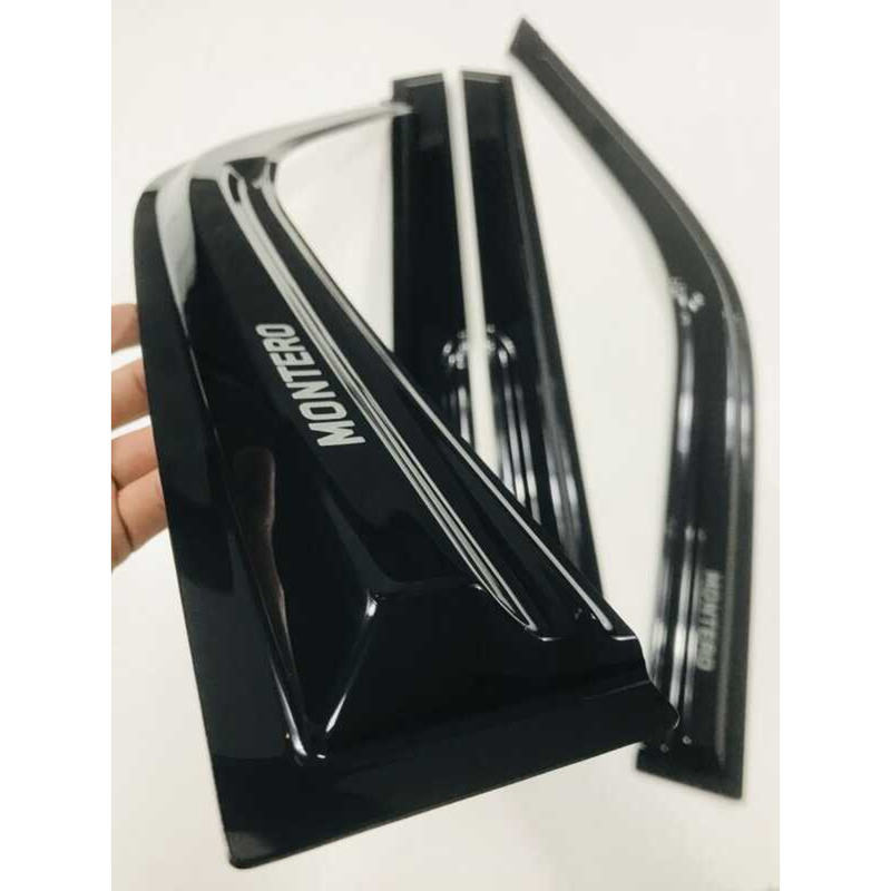 Rain Visor Mitsubishi Montero 2003 2004 2005 2006 2007 MUGEN Curve ...