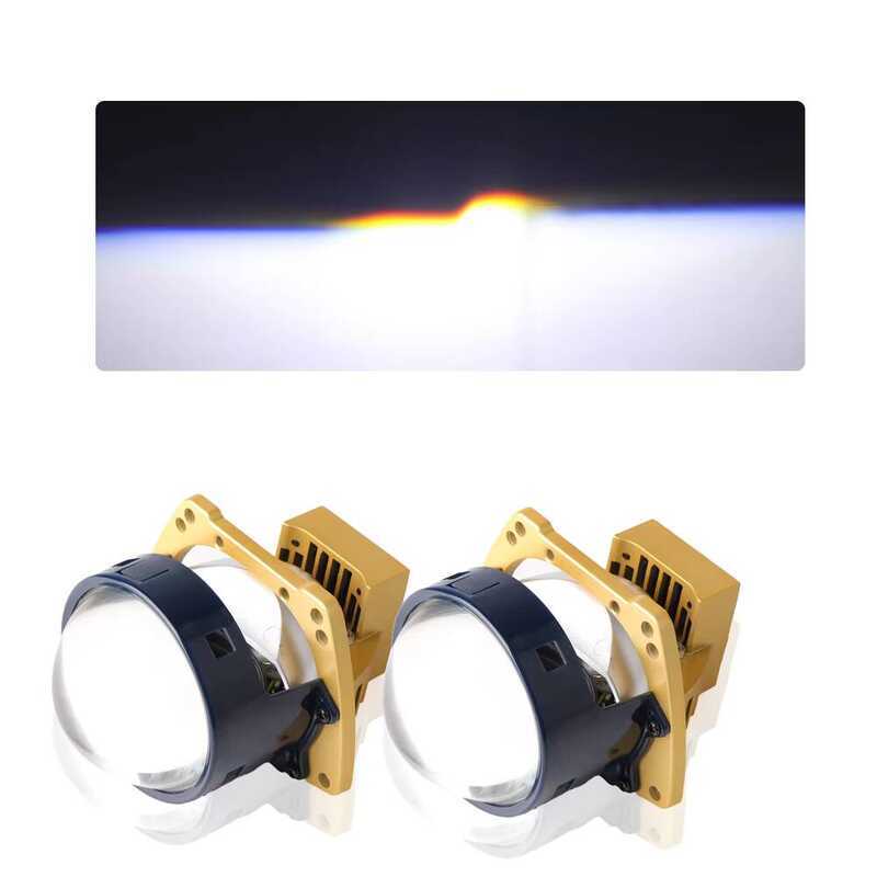 3 120W Bi Projector Low Beam High Brighess 3.0 Inch Lens Led Headlights ...