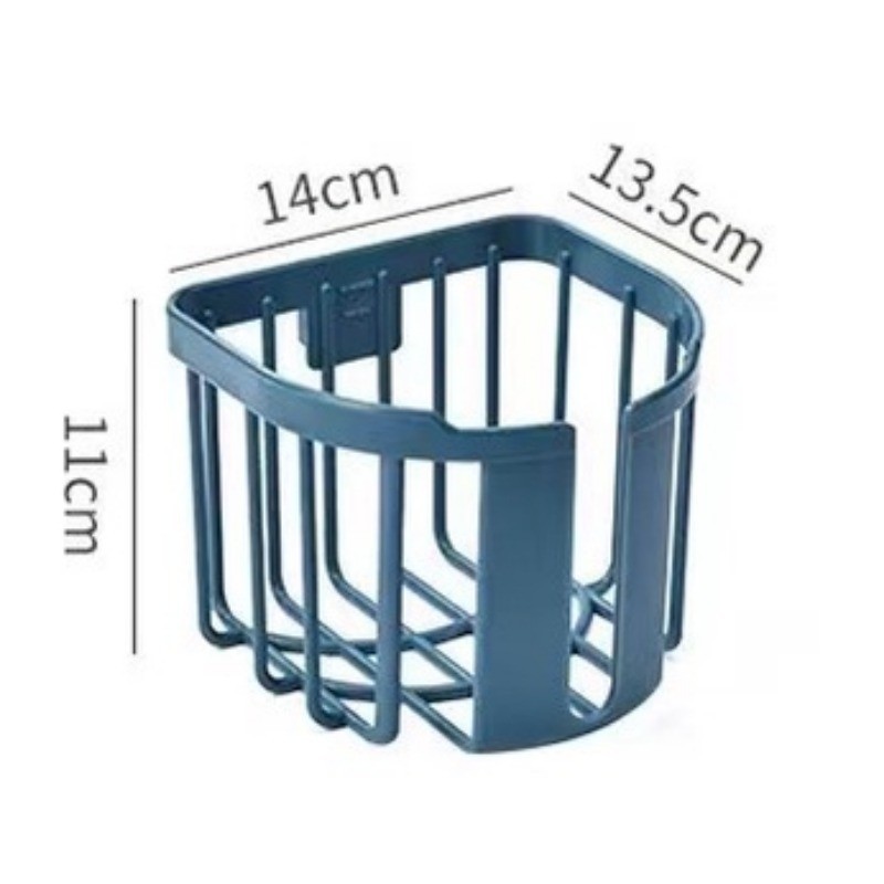 Tissue Holder Wall Mount Suction Cup Waterproof Punch-Free Bathroom ...